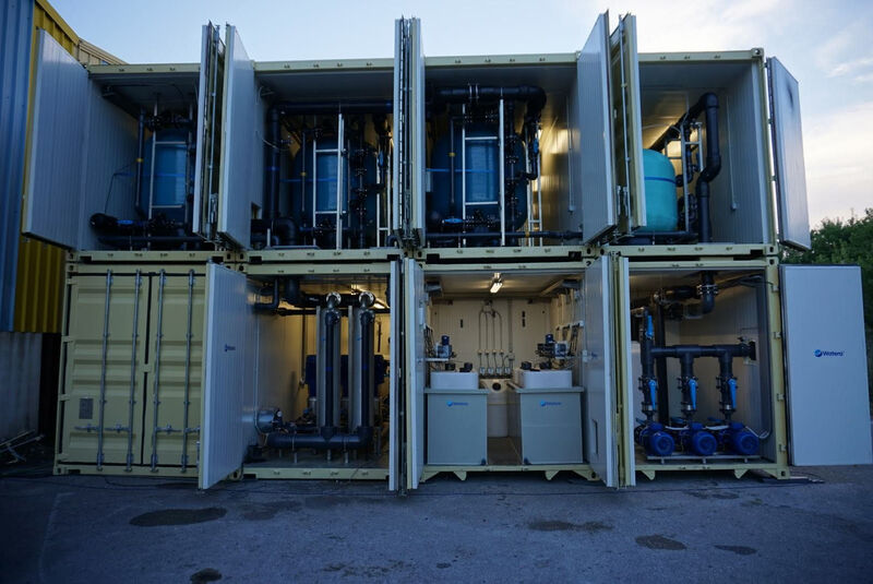 Vattenrening - Containersystem