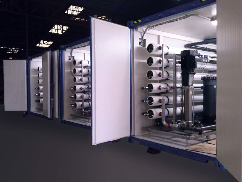 Vattenrening - Containersystem